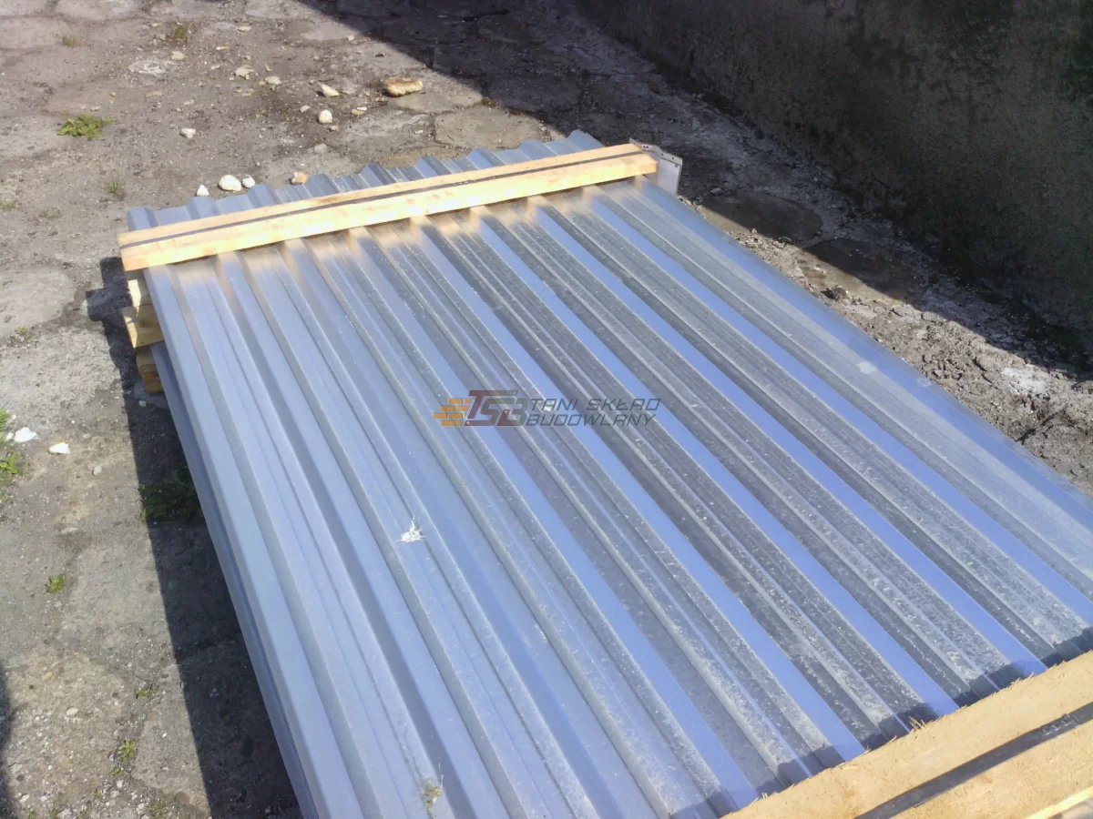 Blacha trapezowa T18/101 ocynkowana 0,50 dach, wiata, ogrodzenie (Bytom)