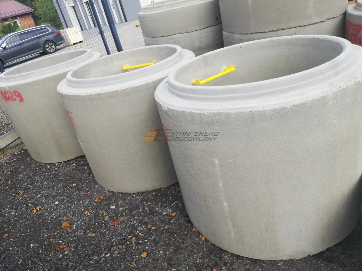 Krąg betonowy DN1000/1000 - studzienka betonowa (Czestków A)